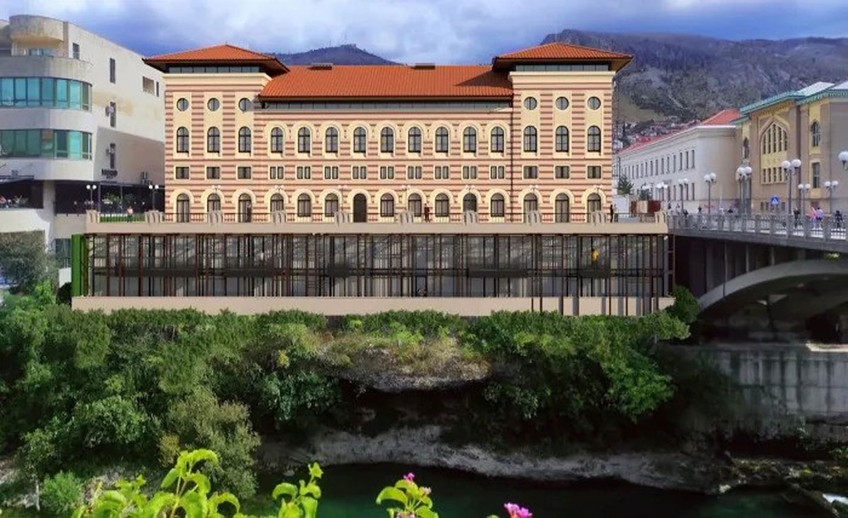 Evo kako će izgledati i kada počinje s radom hotel Hilton u Mostaru ...